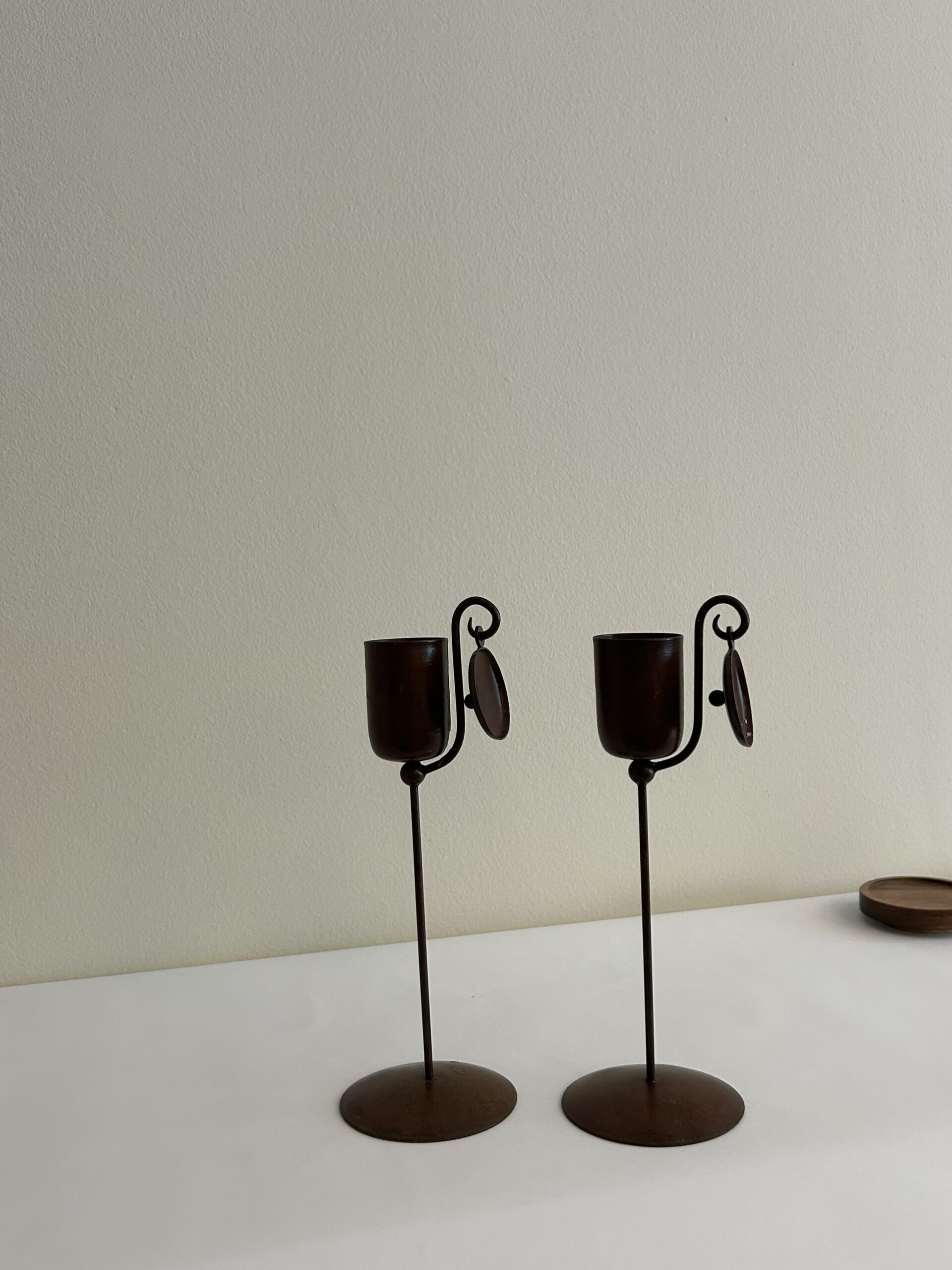 Vintage Brutalist Candle Holders – Flock Studio